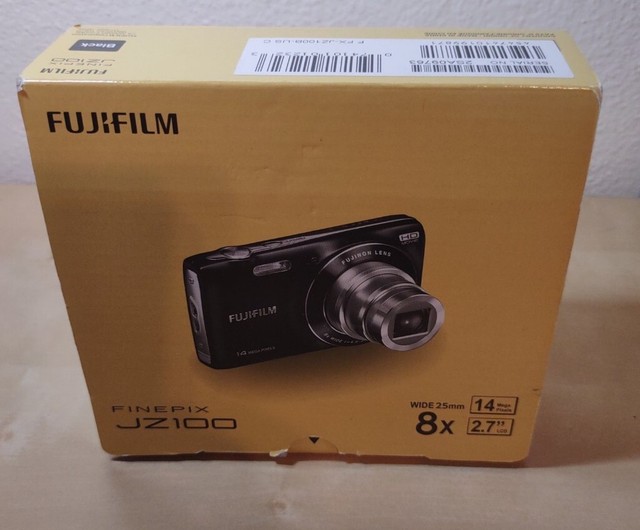 Fujifilm FinePix J Series JZ100 / JZ110 14.0MP Digital Camera - Black ...