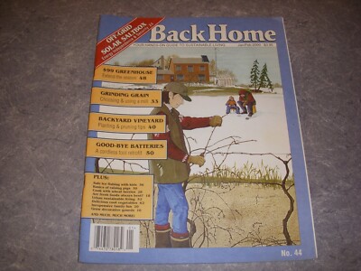 BACK HOME Magazine, JANUARY/FEBRUARY 2000, OFF-GRID SOLAR SALTBOX ...