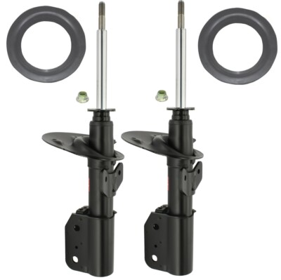 Front Struts & Upper Coil Spring Insulators Kit KYB for Pontiac Grand ...