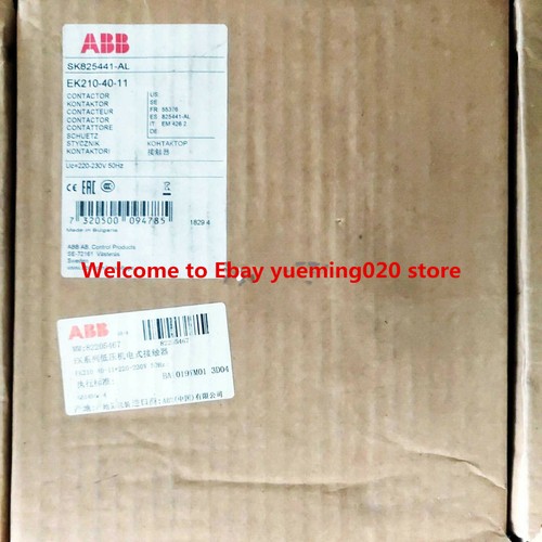 ABB EK210-40-11 SK825441-AL Contactor | eBay