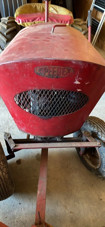 Vintage Speedex Tractor With Blade & Plow 1959 Survivor 🇺🇸 | eBay