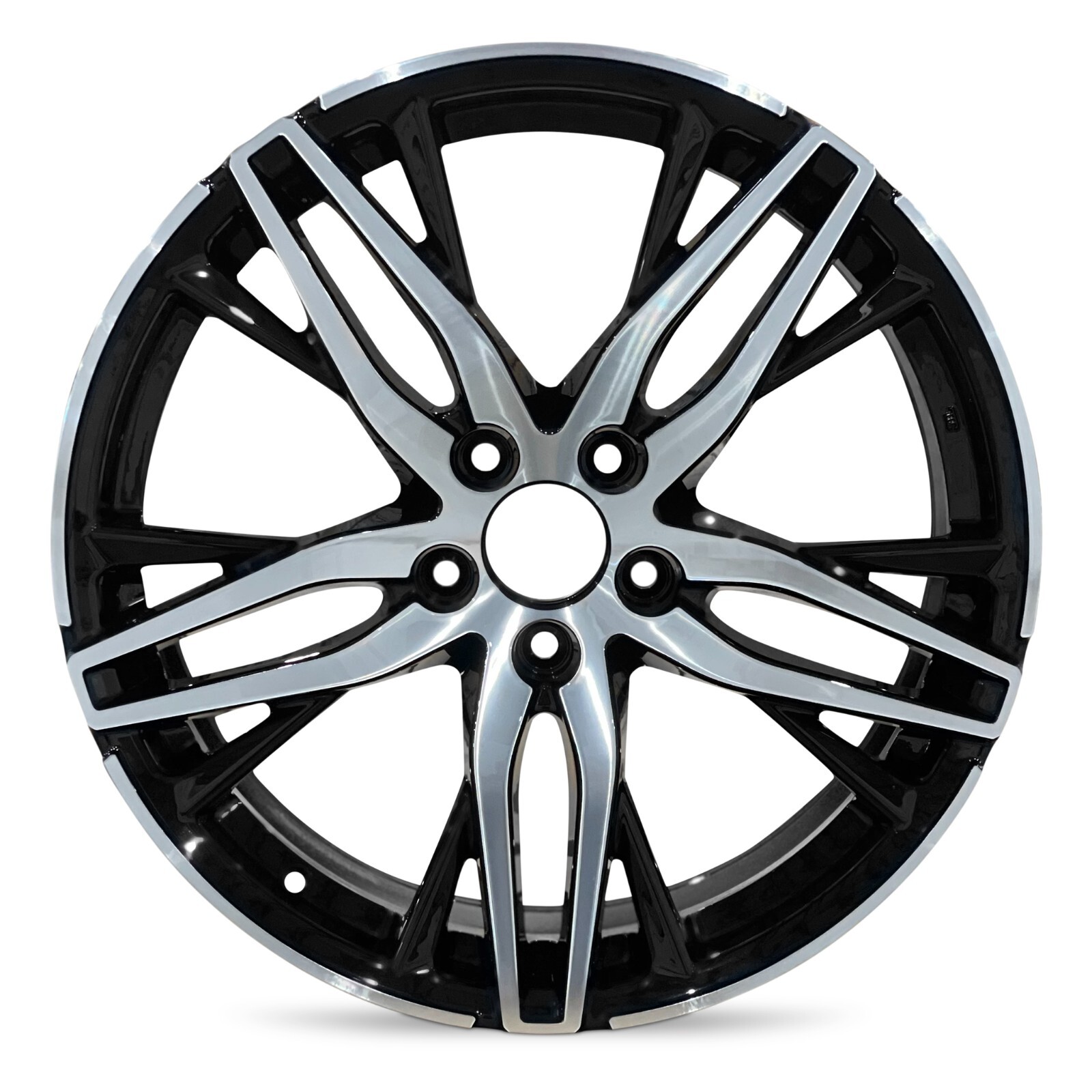 New Wheel For 2021-2022 Honda Accord 19 Inch Machined Black Alloy Rim ...