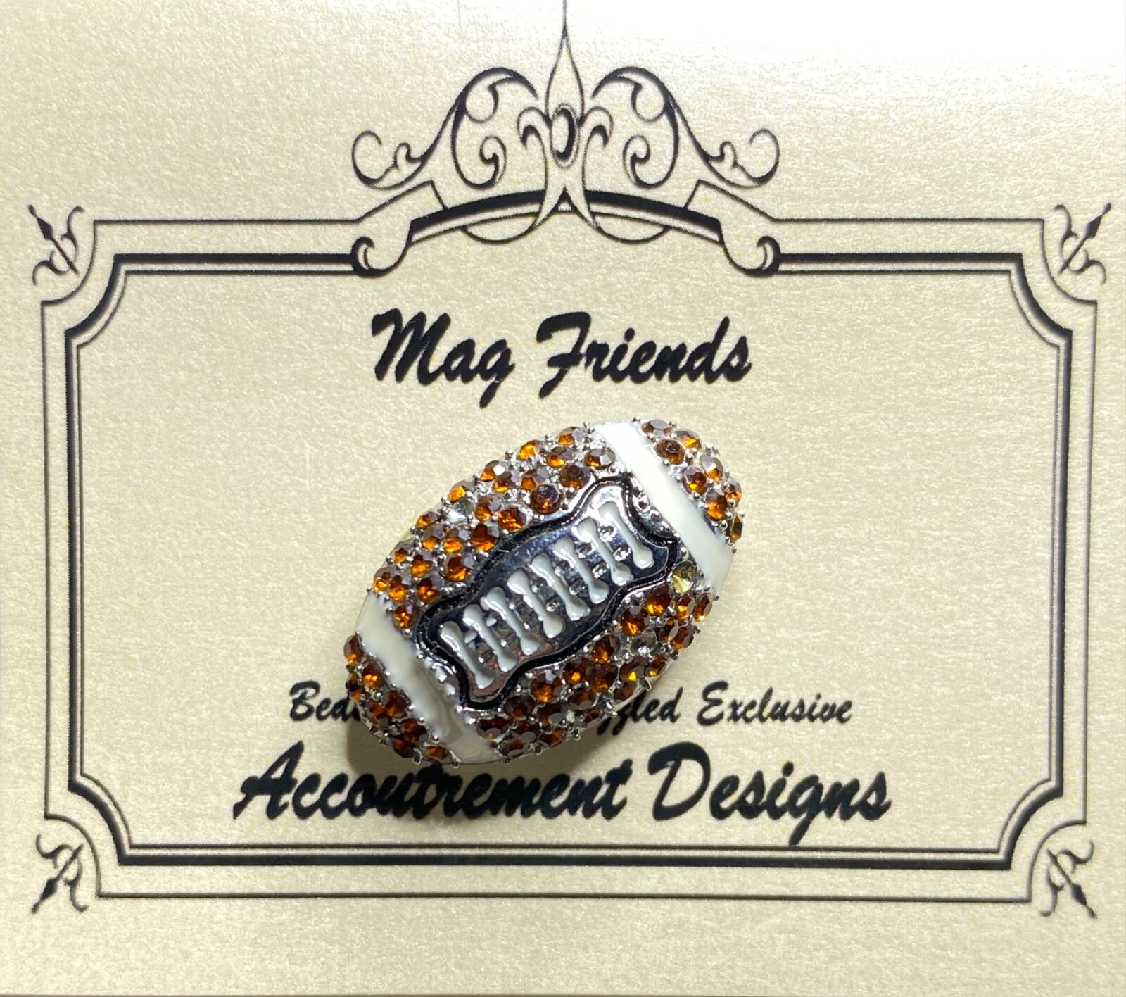 Needle Minder Magnet “FOOTBALL” Accoutrement Designs-Mag Friends ...