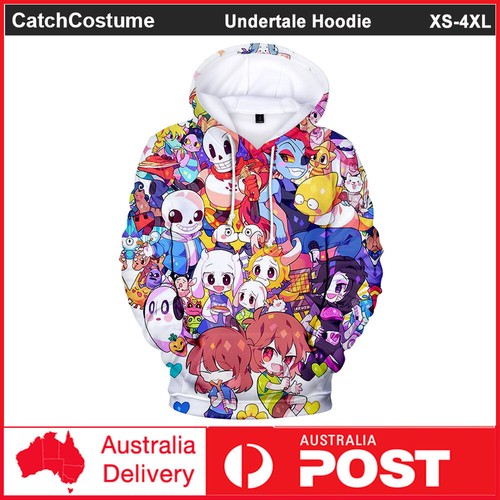Cute Undertale Sans Hoodie Sweatshirt Hooded Sweater Pullover Casual ...