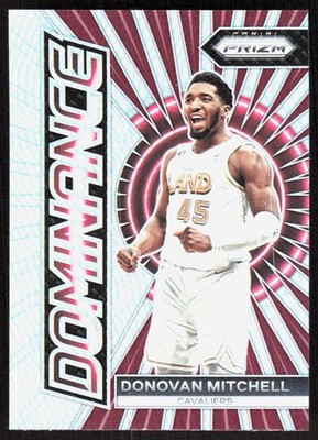2023-24 Panini Prizm Dominance Silver Donovan Mitchell Cleveland ...