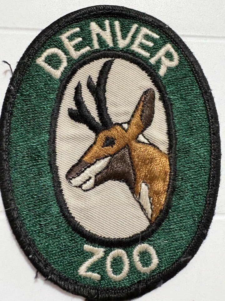 Denver Zoo Zoological Park Colorado Souvenir Embroidered Patch Badge | eBay