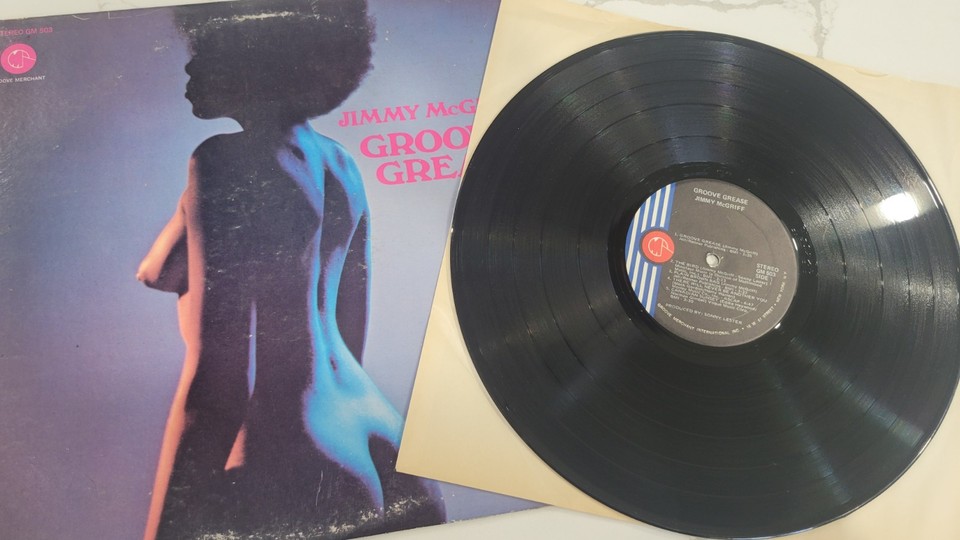 Jimmy McGriff - Groove Grease Vinyl LP - 1971 - Groove Merchant GM 503 ...