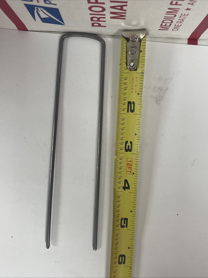 6" Sod Staples 1000 Pack Garden Stakes Landscape Staples industrial ...