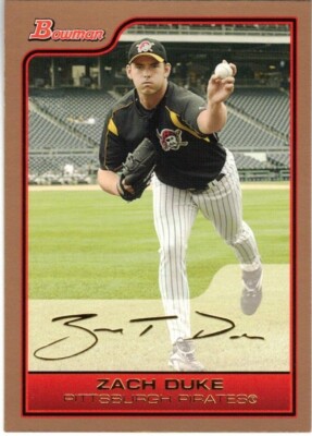 Zach Duke 2006 Bowman Gold | eBay
