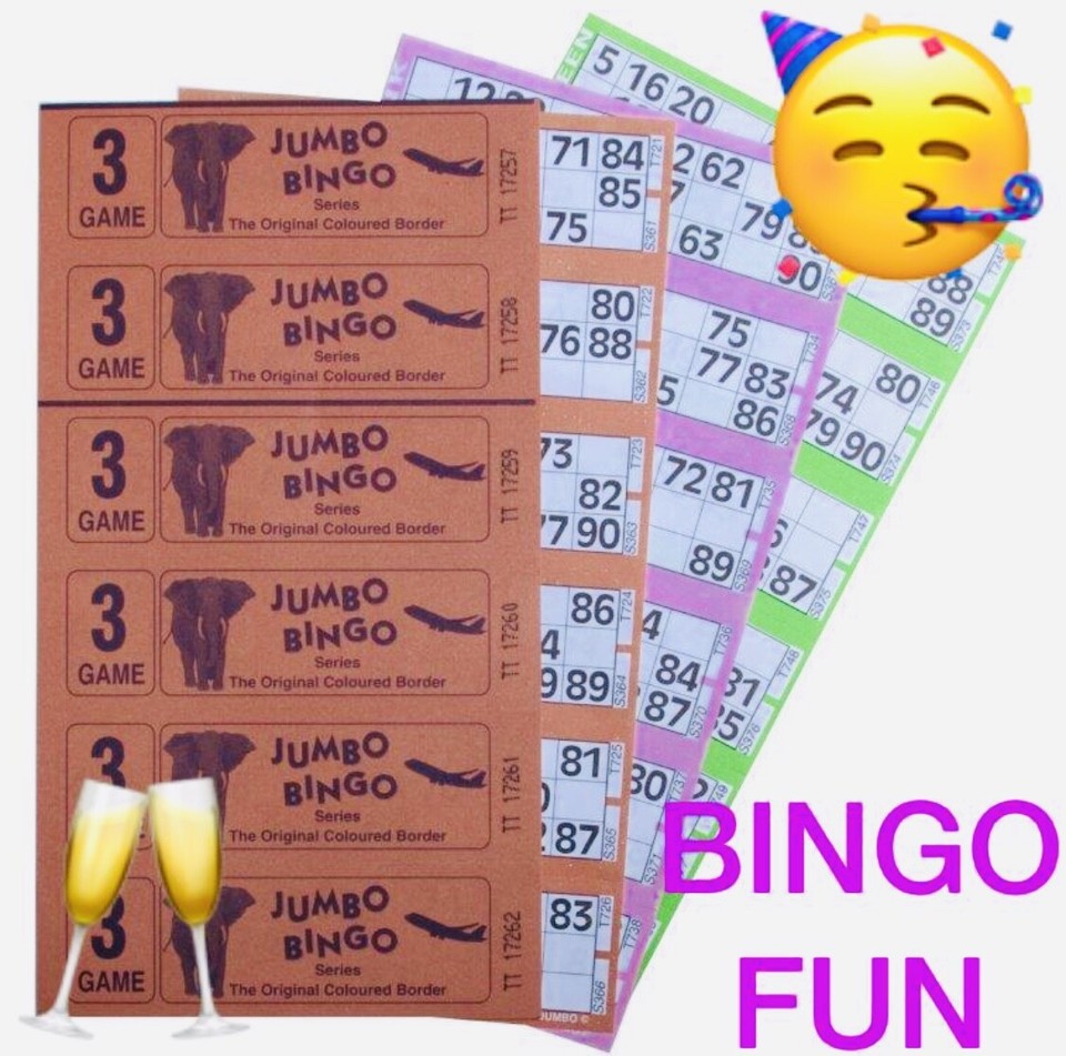 Bingo Tickets Bingo Books bingo night bingo machine 750 3 Page 6 To ...