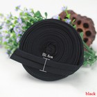 5M Cotton Elastic Bias Binding Ribbon Strap DIY Sewing Crafts Webbing ...