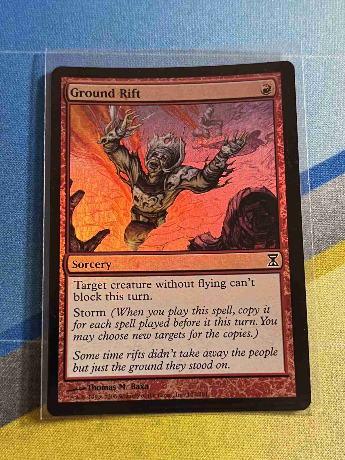 Magic the Gathering MTG Time Spiral GROUND RIFT Foil | eBay