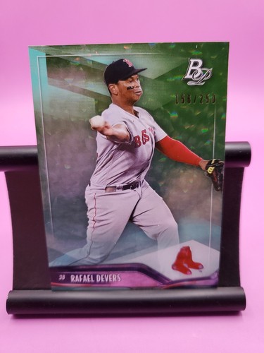 2021 Topps Rafael Devers 156/250 #46 Green Ice Foil San Francisco ...