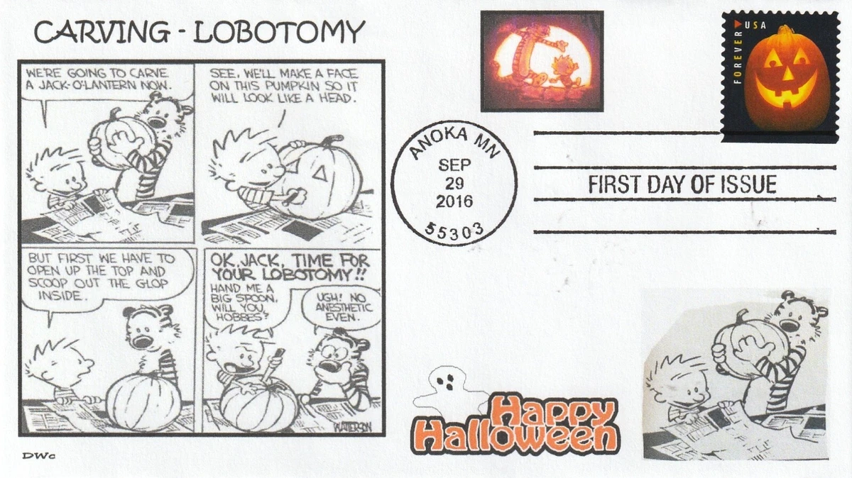 Calvin And Hobbes Halloween Comic