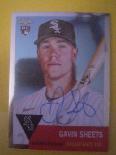 2022 Topps Chrome Platinum Anniversary Auto Gavin Sheets (#CPA-GSH ...