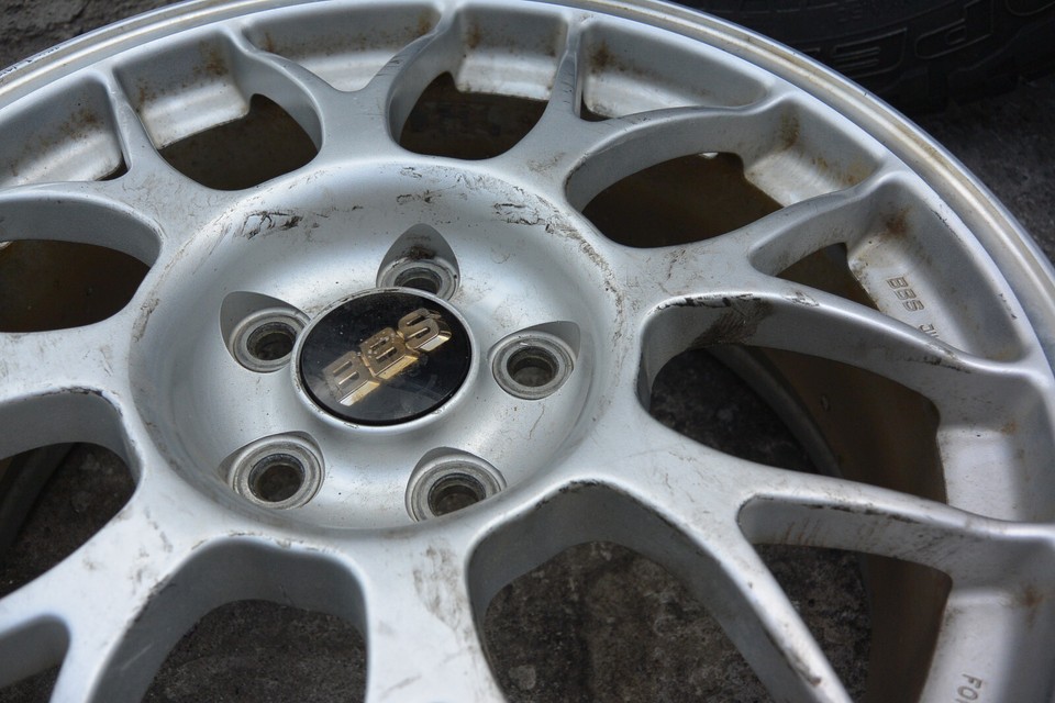 JDM 17" BBS Forged mesh rims wheels sti for WRX gf8 Impreza GC8 subaru ...