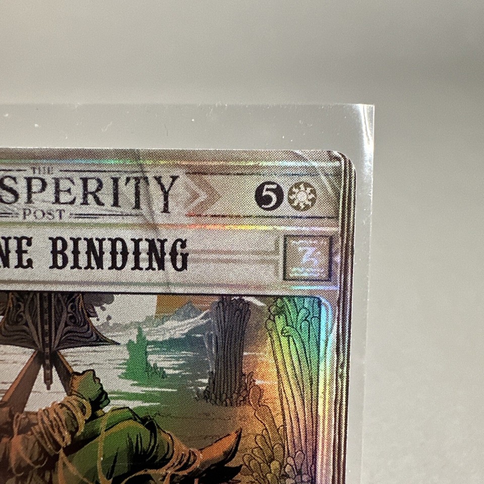 MTG Magic the Gathering Leyline Binding (4/87) Breaking News LP FOIL | eBay