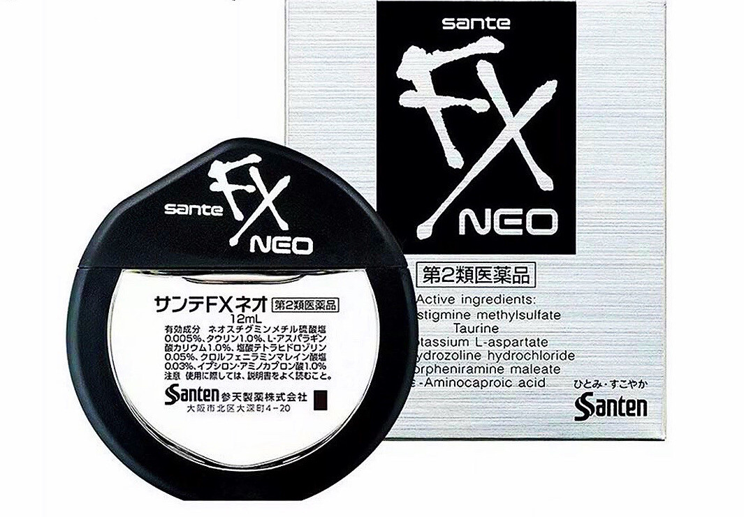 Santen FX Neo Cooling Eye Drops - 12ml for sale online | eBay