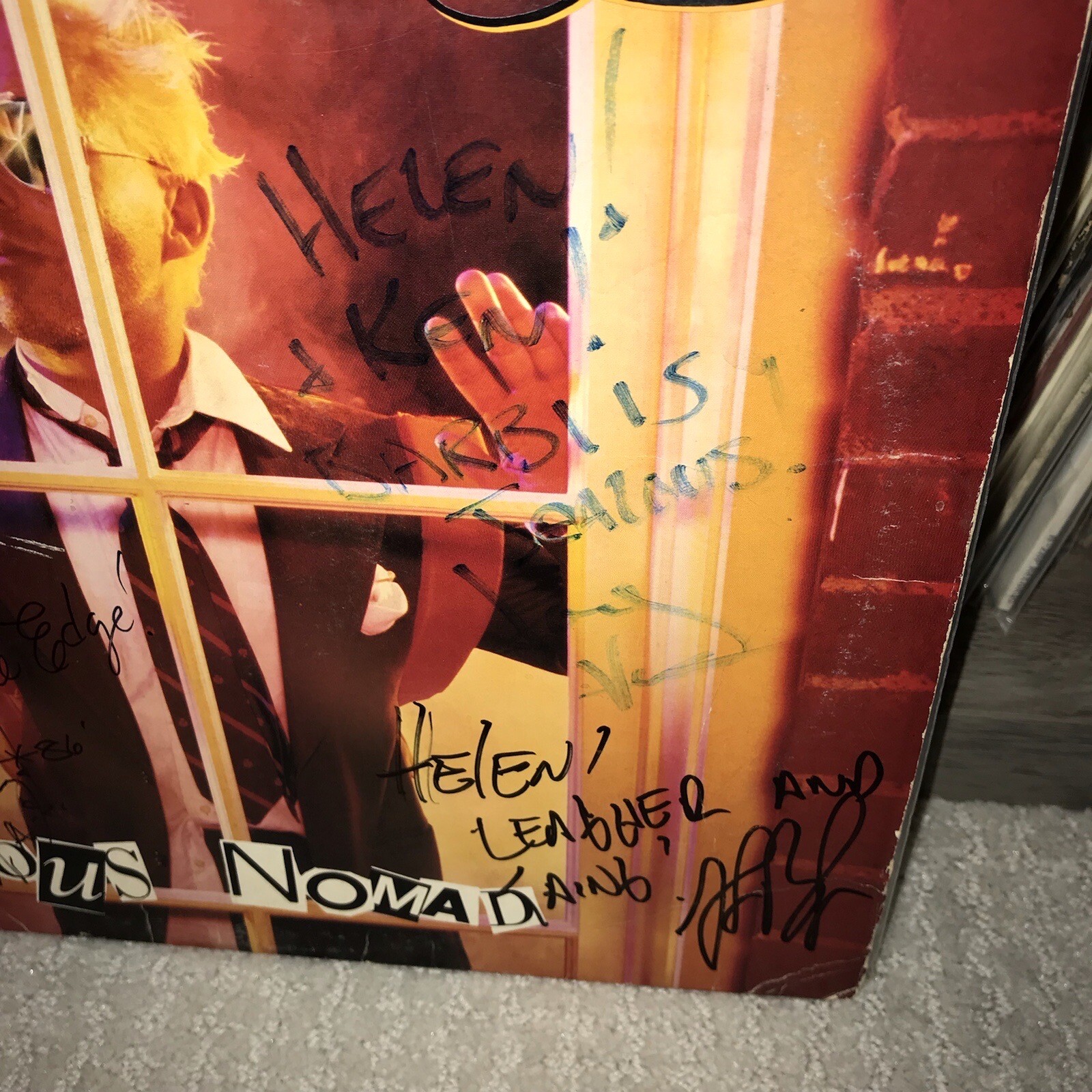 SIGNED x4 Armored Saint Vinyl Record David Prichard John Bush Joey Vera ...