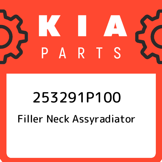 253291P100 Kia Filler neck assyradiator 253291P100, New Genuine OEM ...