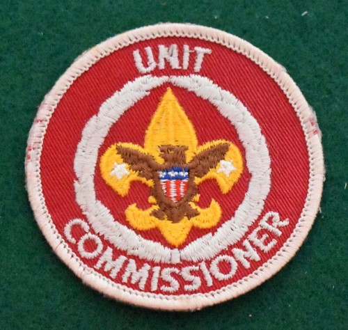 BOY SCOUT ADULT POSITION PATCH - UNIT COMMISSIONER - FREE SHIPPING | eBay