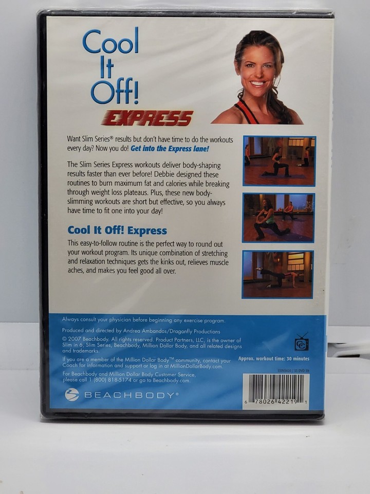 COOL IT OFF EXPRESS SLIM SERIES DVD DEBBIE SIEBER New | eBay