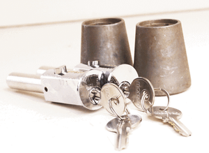 Roller shutter bullet lock pin locks round replacement with housing | eBay