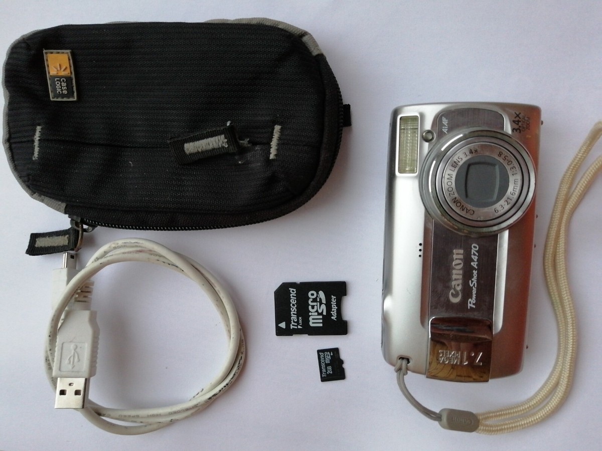 TESTED CANON PowerShot A470 A 470 7.1MP Digital photo TESTED CANON PowerShot A470 A 470 7.1MP Digital photo
