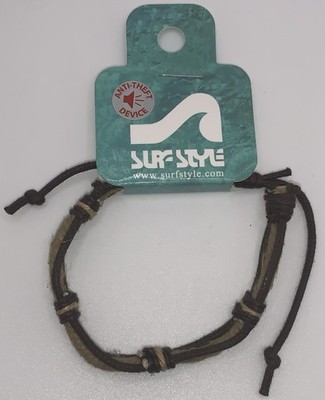 Surf Style Brown Tan Bracelet 136254 Brand New Authentic BOGO! | eBay