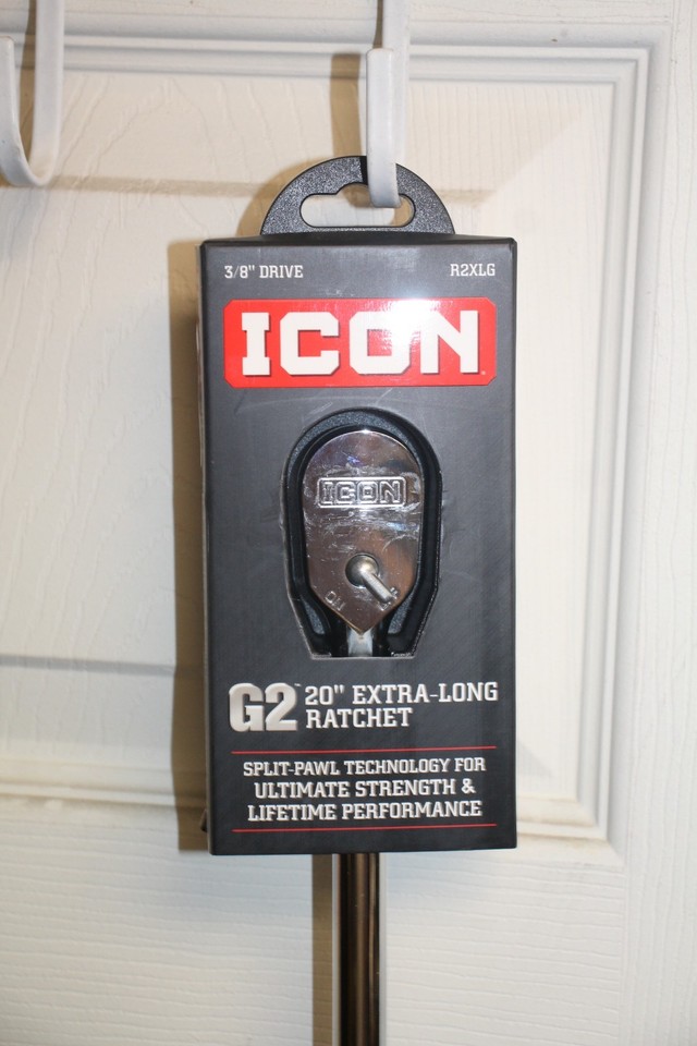 Icon R2XLG G2 3/8" Drive 20” Extra Long Ratchet New | eBay