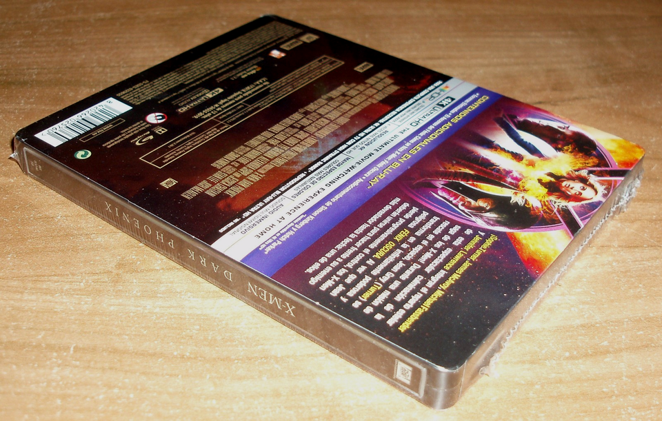 X-Men Fenice Oscura (X-Men: Dark Phoenix) 4K UHD+Blu-Ray Steelbook ...