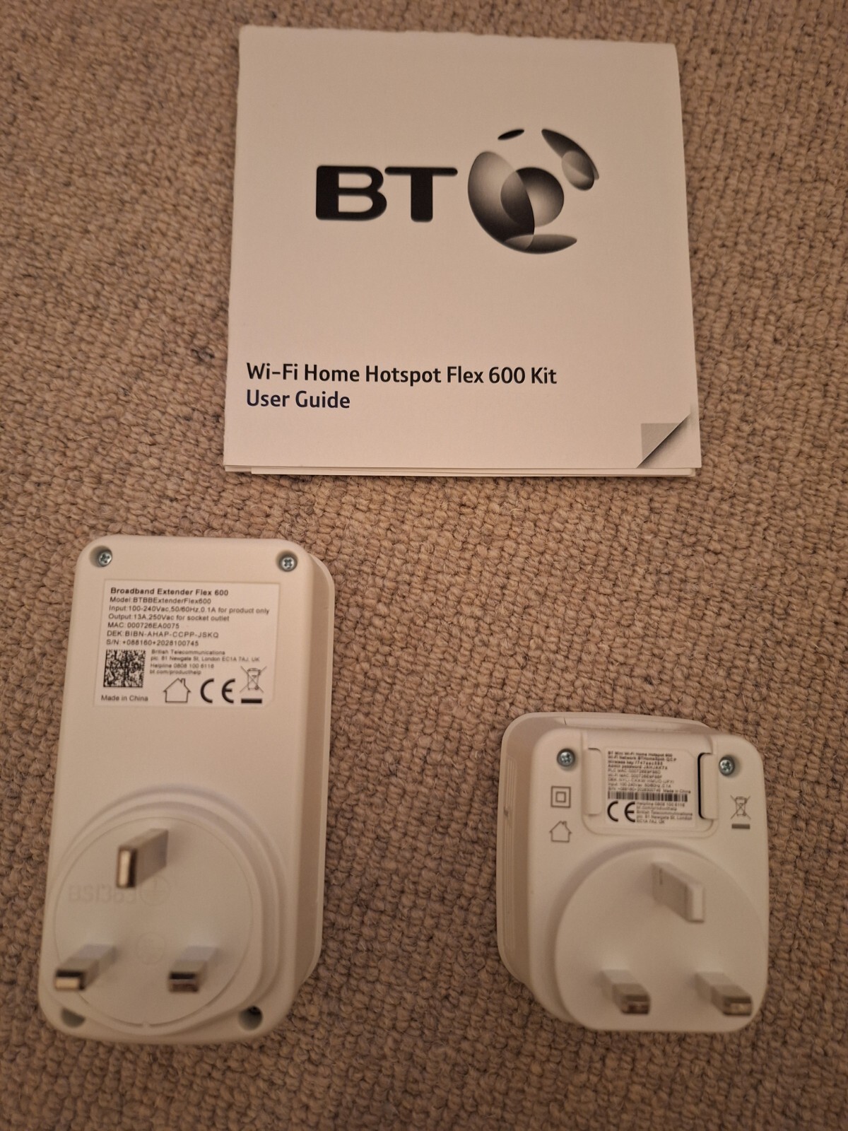 BT Wi-Fi Home Hotspot Flex 600 Kit - 088160 for sale online | eBay