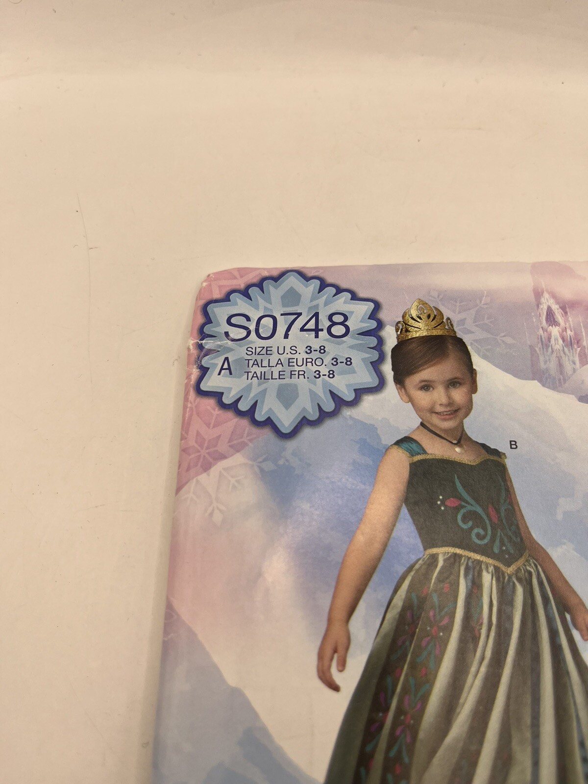 Simplicity S0748 - Disney Frozen Anna & Elsa pattern Coronation Dresses ...