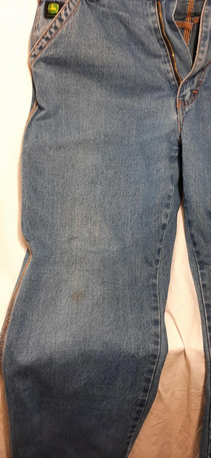 John Deere Men's Denim Jeans carpenter style 36X30 - Gem