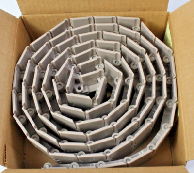 Rexnord LF820-3.25 Tabletop Straight Conveyer Chain BROWN 3.25"x 10ft ...