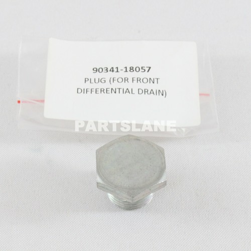 90341-18057 Toyota OEM Genuine PLUG (FOR FRONT DIFFERENTIAL DRAIN) | eBay
