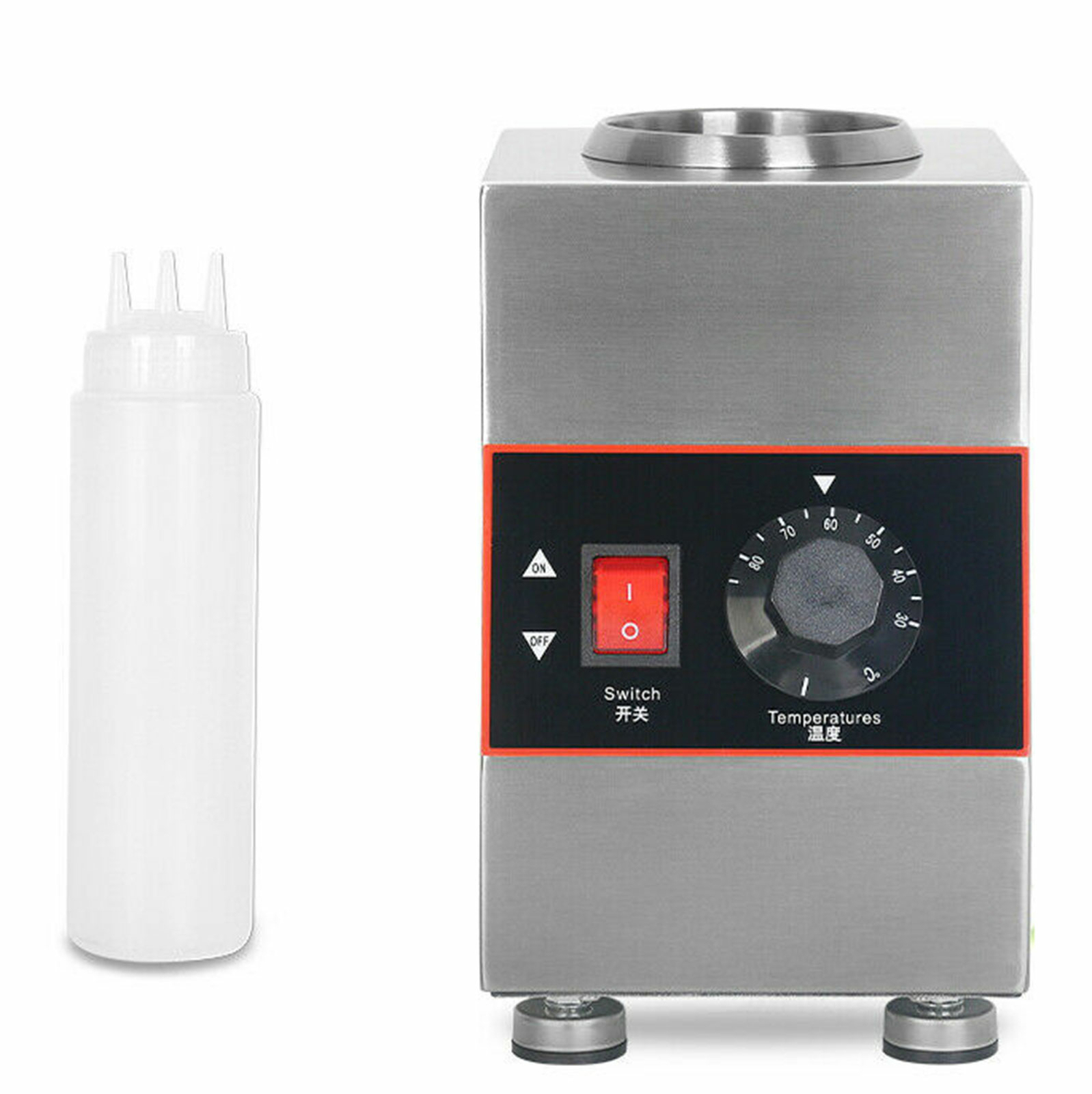 Commercial Electric Cheese Sauce Warmer Pump Dispenser Preservation ...