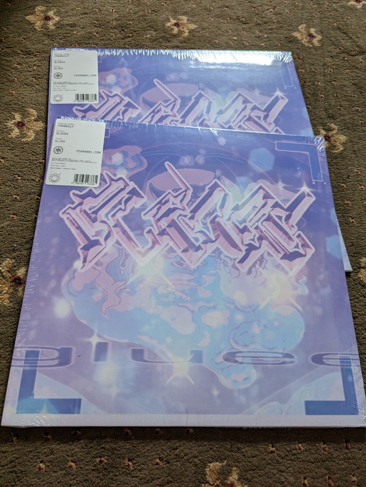 *In Hand* Bladee DRAIN GANG Gluee 12" Purple Vinyl Record. Same Day ...