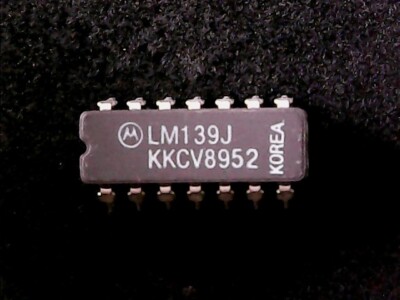 LM139J - Motorola Quad Comparator GENUINE (CERDIP-14) | eBay Australia