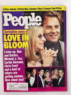 VTG People Weekly Magazine May 9 1988 Barbra Streisand and Don Johnson ...