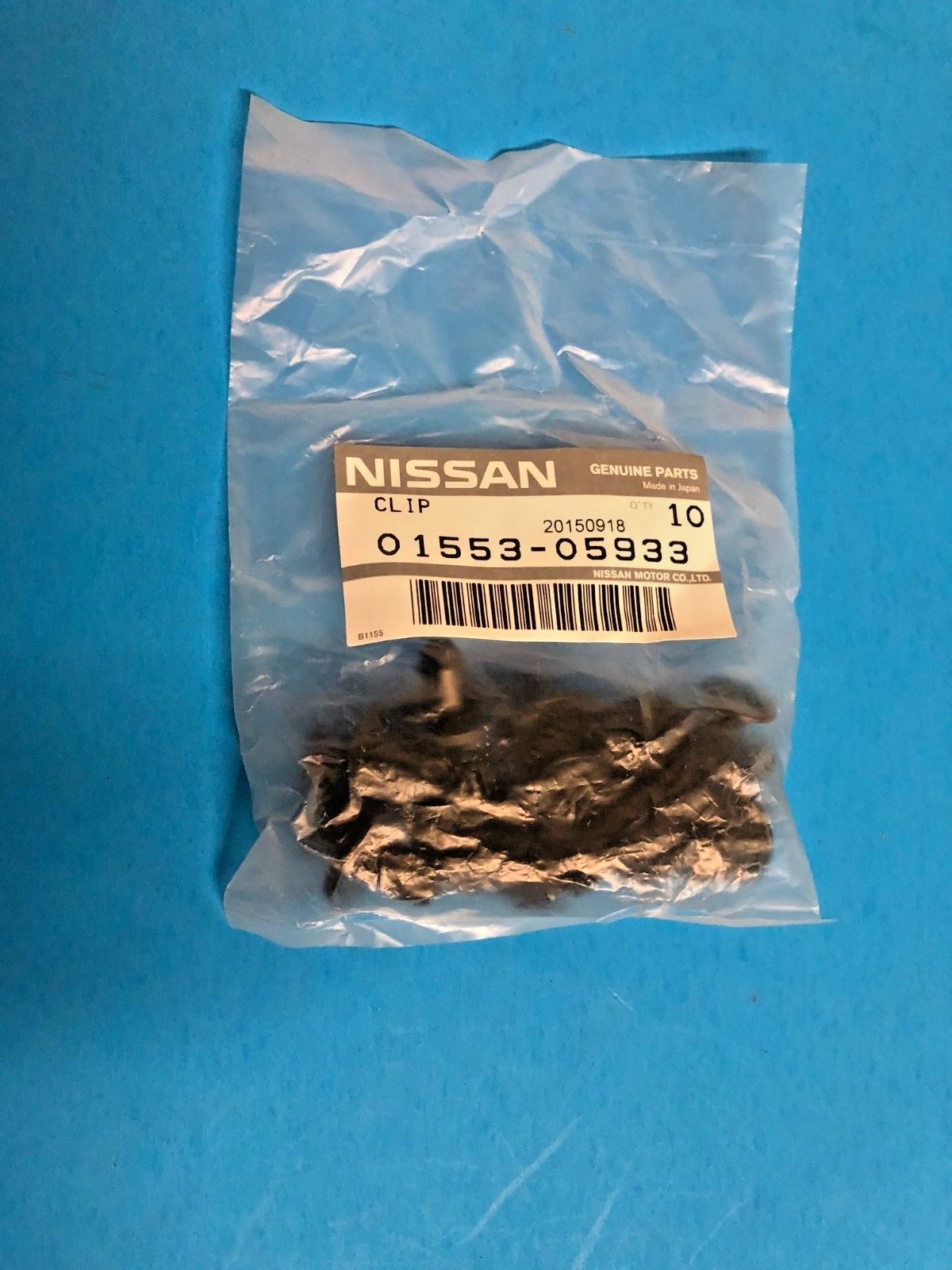 10-Pc Pk Genuine Nissan (03-22) & Infiniti (11-22) Clip Bumper End ...