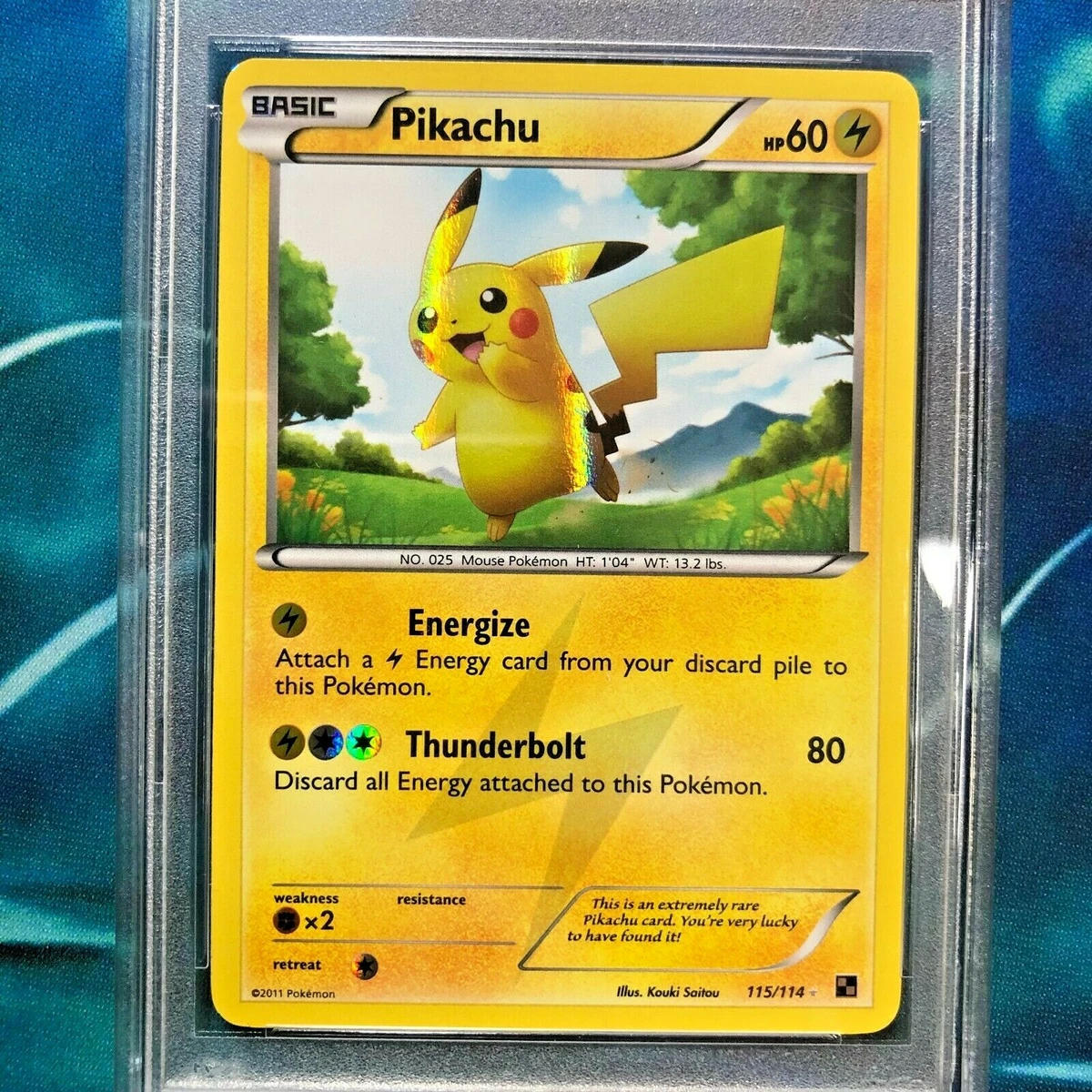Pokemon Pikachu Card Black And White