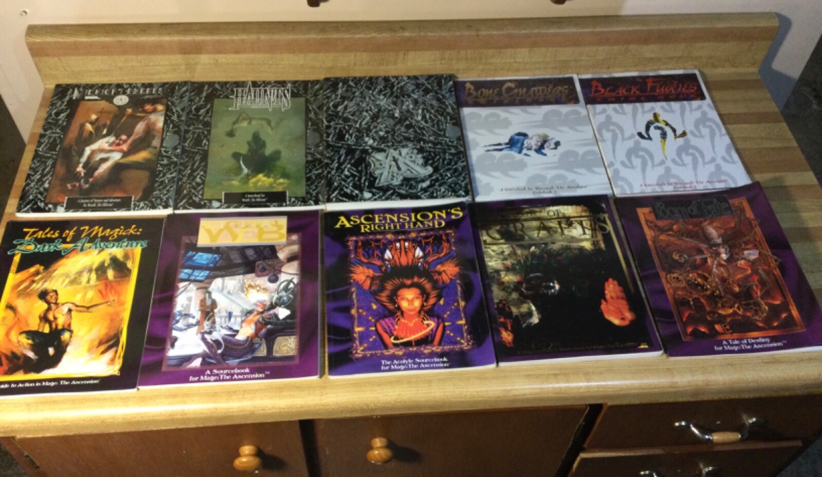 World Of Darkness RPG Books: Mage, Wraith, Werewolf, Exalted WOD (Pick ...