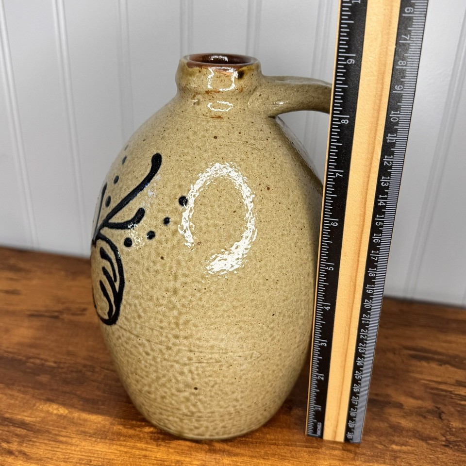 RARE Vintage Paul Pfrehm Signed Dated ‘90 Pottery Stoneware Salt Glaze ...