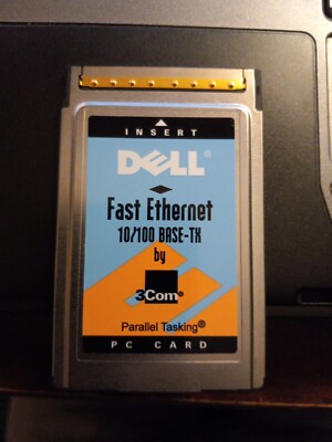 Dell Fast Ethernet 3Com PCMCIA Card - 10/100 Base TX; No cable | eBay