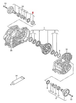 Genuine VW SEAT AUDI SKODA Ameo Arteon Beetle Cabrio Shaft Oil Seal ...