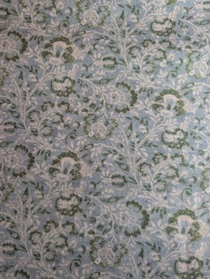 PLK Studio Filigree Duck Juniper Fabric 2yds + Bonus | eBay