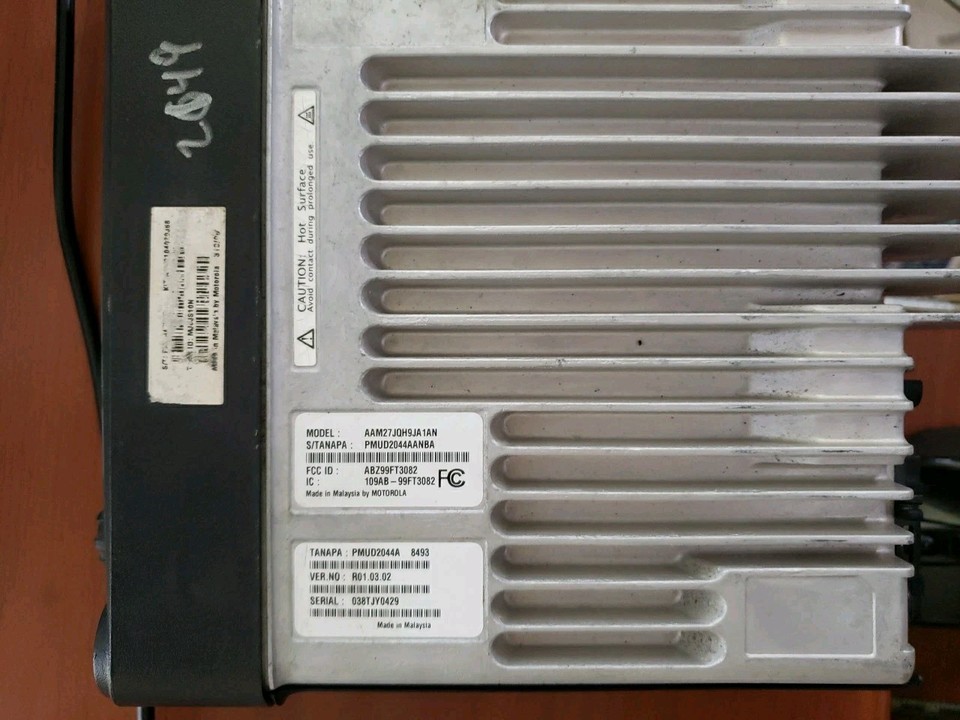 **LOOK** MOTOROLA MOTOTRBO XPR4500 AAM27JQH9JA1AN | eBay