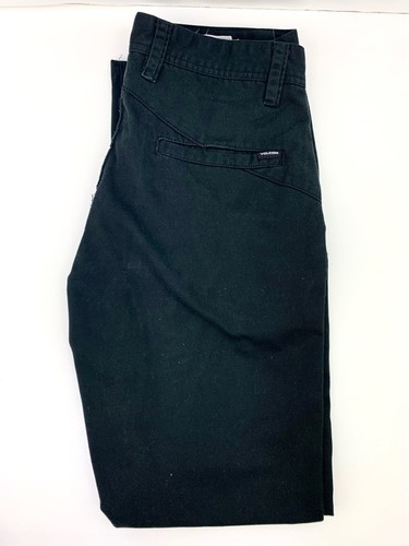 Volcom Straight Khaki Pants Slacks - Mens 30 Black | eBay