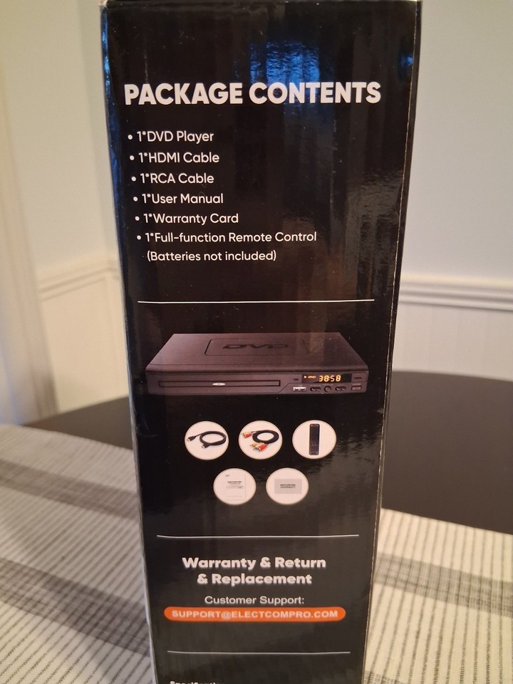 Electcom Pro DVD Player For TV Home Theater | eBay
